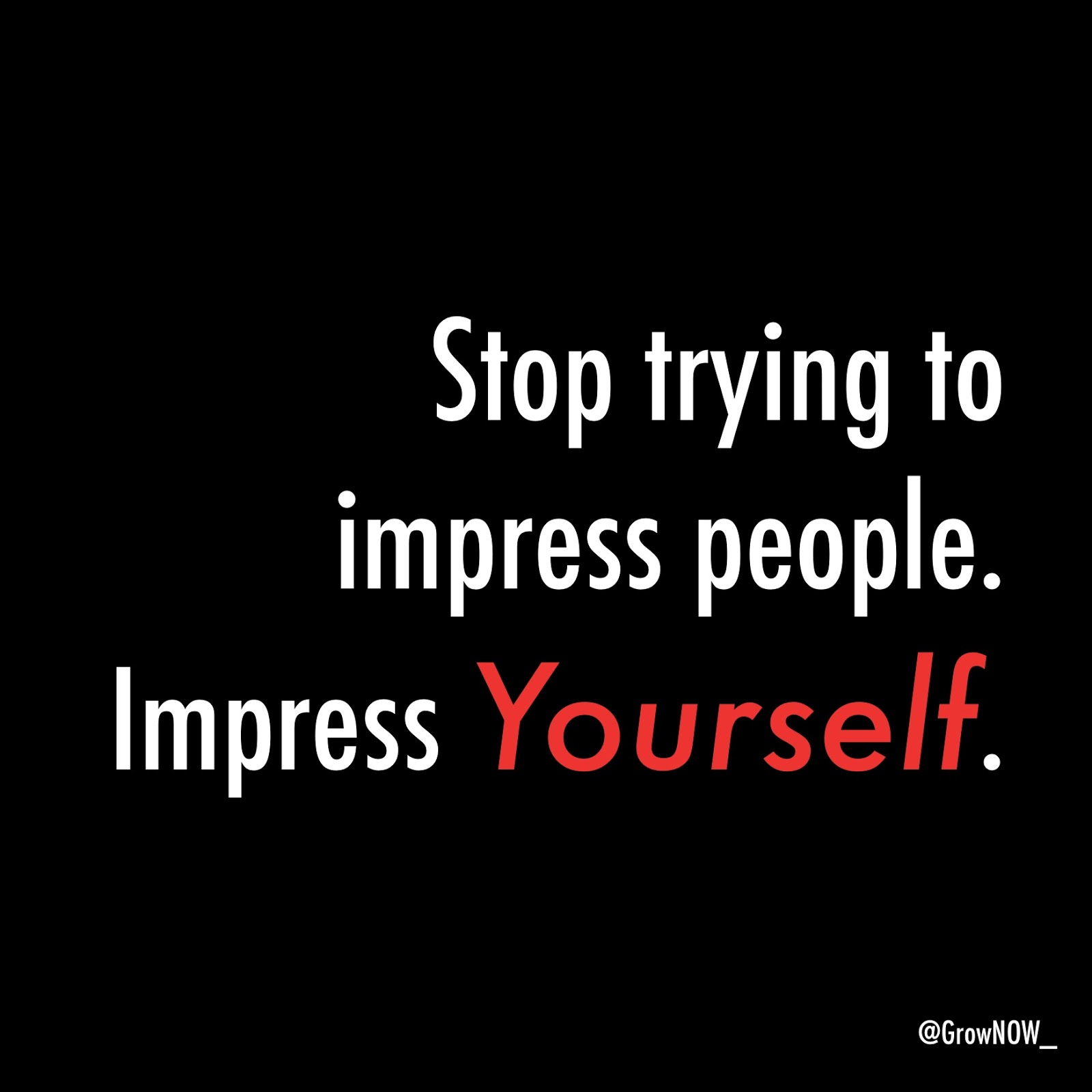 Impress yourself – mwalimurachel.com